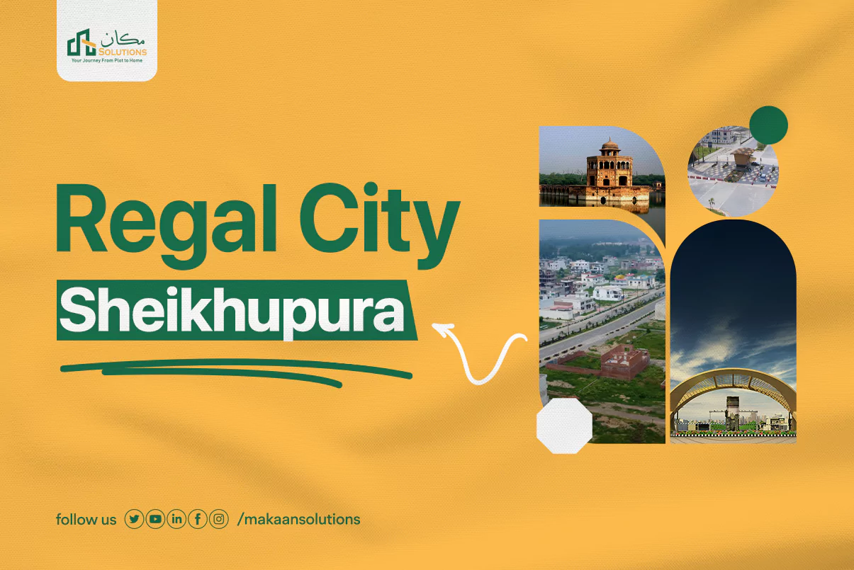 Regal City Sheikhupura Location Map | Plot for Sale 2024