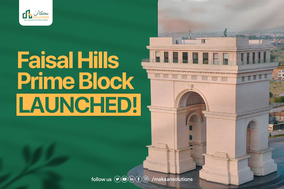 Faisal Hills Prime Block | Location | Map | Payment Plan 2024