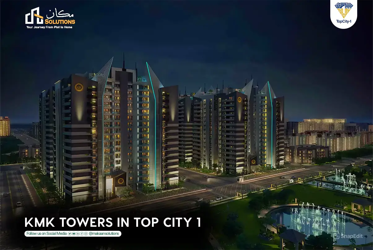KMK Towers in Top City Islamabad | Apartments for Sale 2025