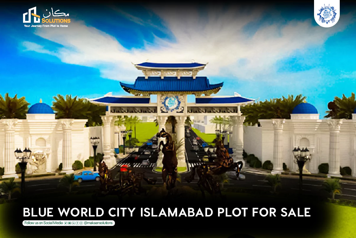 Plot for Sale in Blue World City | Plot Price | ALL Block